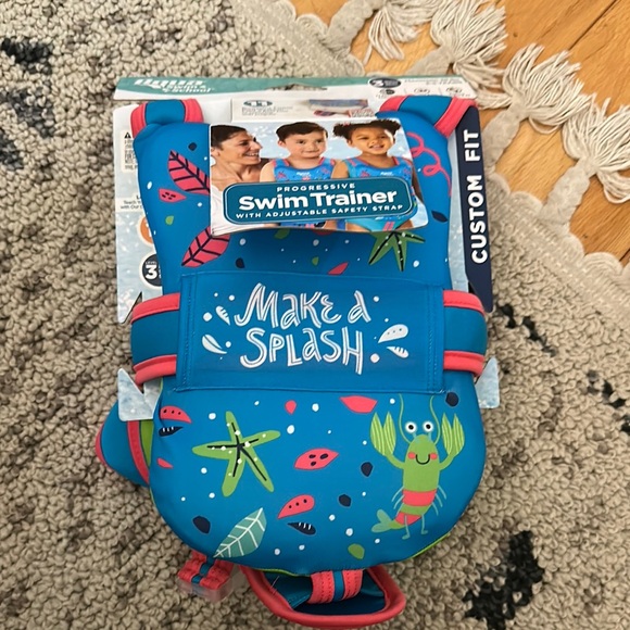 Target | Swim | New Blue Swim Trainer With Fun Graphics | Poshmark